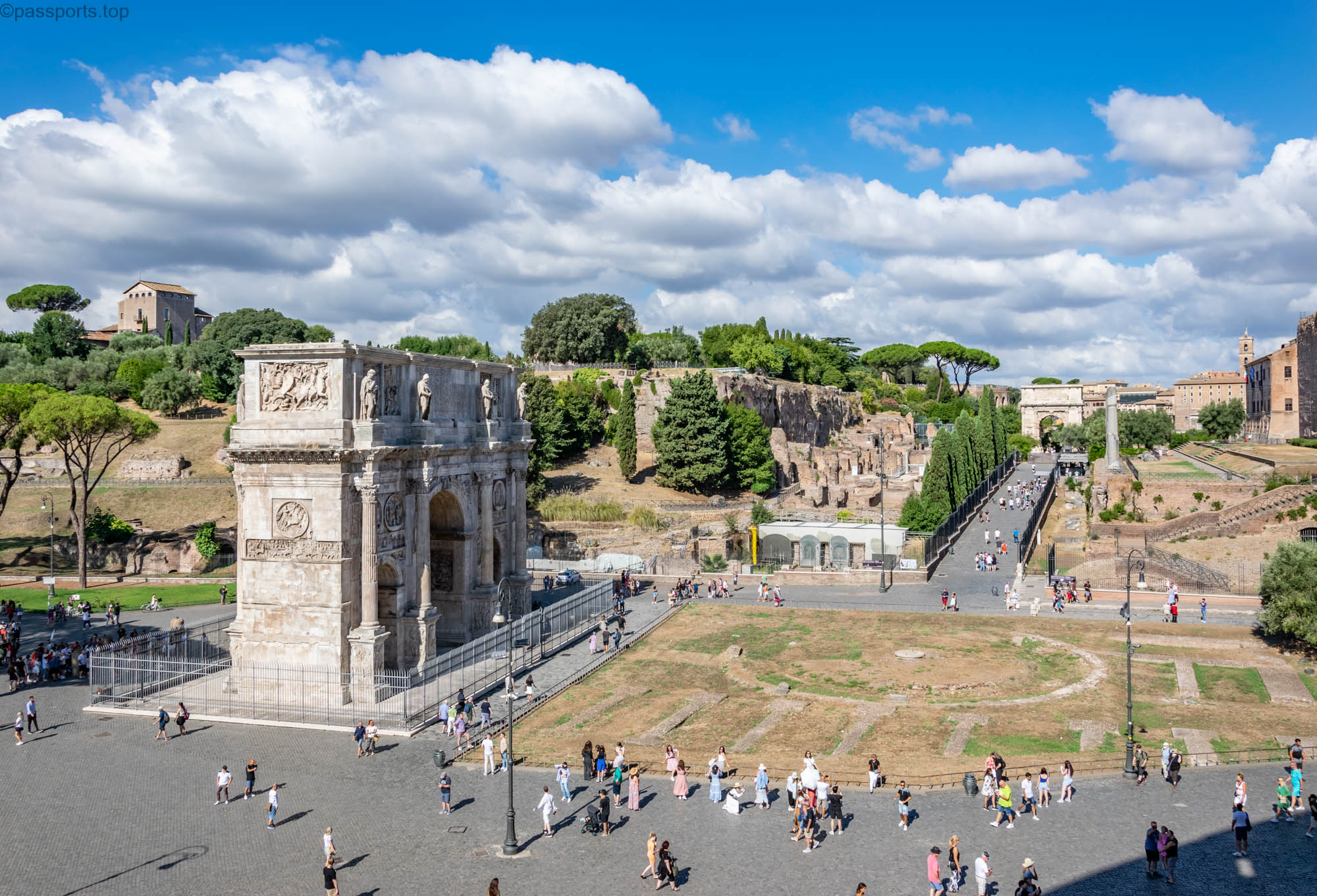 Colosseumul, Forumul Roman și Dealul Palatin- Top Passports